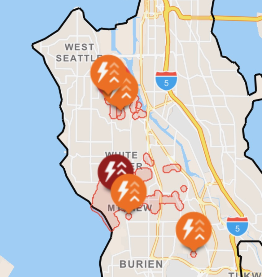 UPDATE: Power outage in West Seattle and White Center puts nearly 5000 ...
